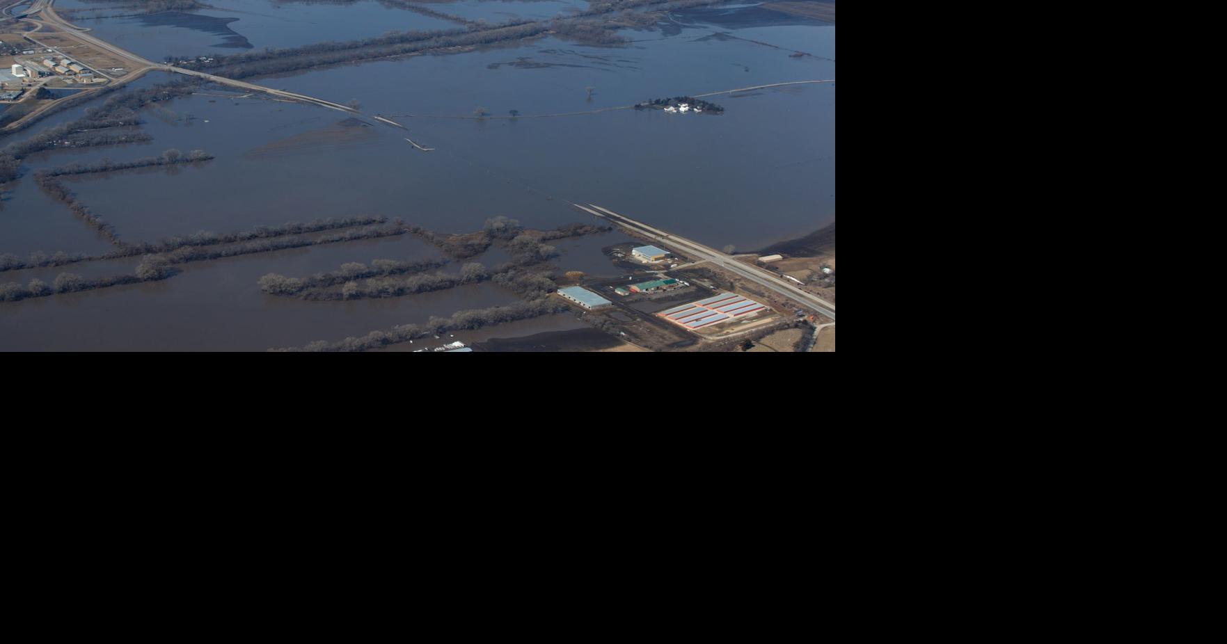 Photos: Nebraska flooding viewed from above