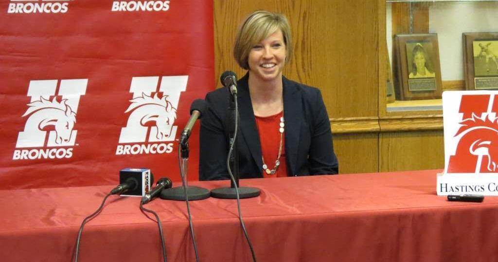 Ex-Nebraska star Jina Douglas (Johansen) has Hastings back
