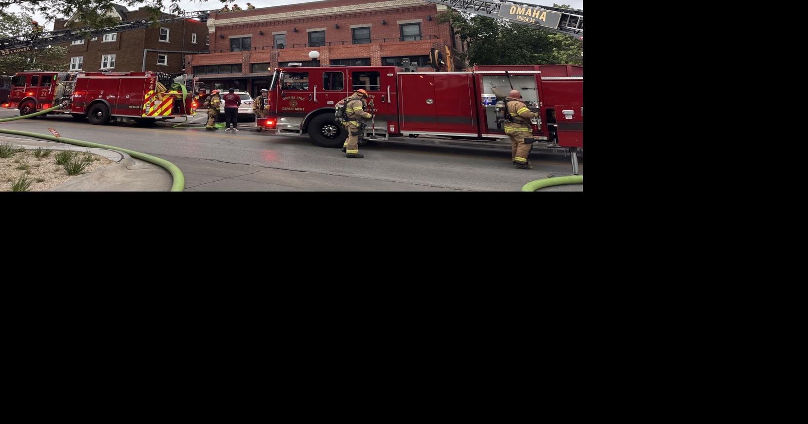 Omaha fire department responds to fire at Pitch Pizzeria