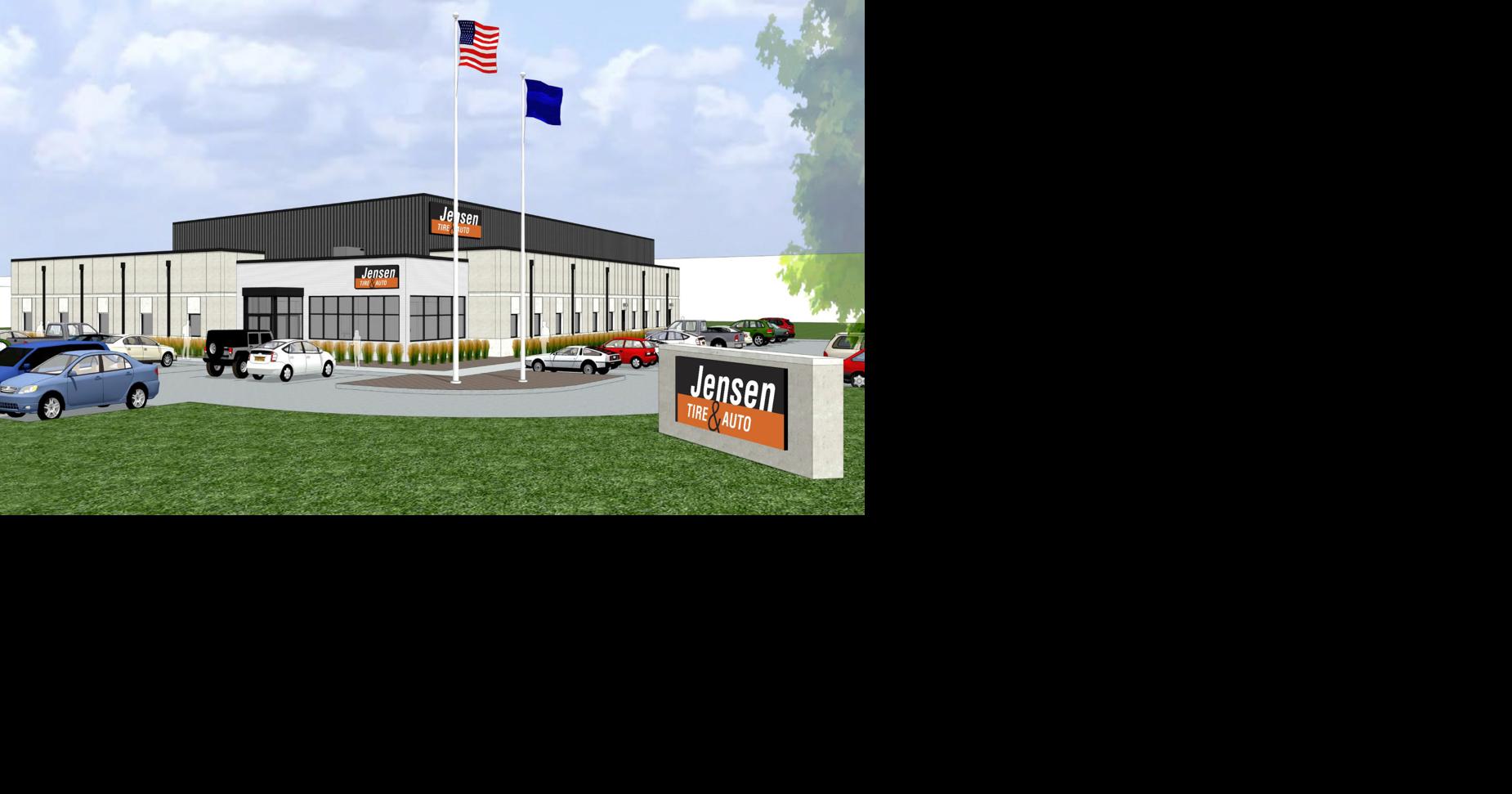 Jensen Tire & Auto starts construction on new HQ in Sarpy County
