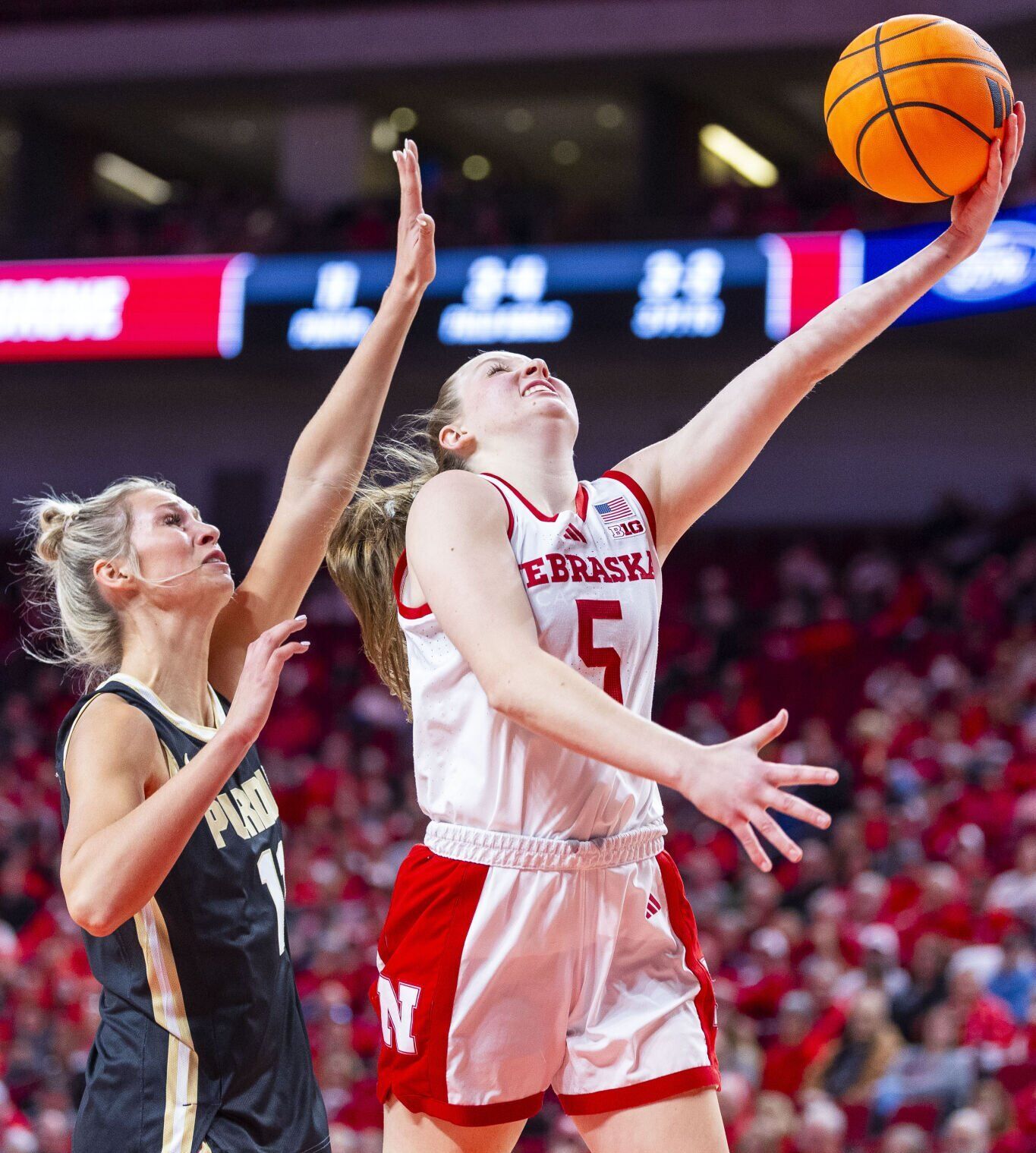 Nebraska defeats Indiana with help from Britt Prince