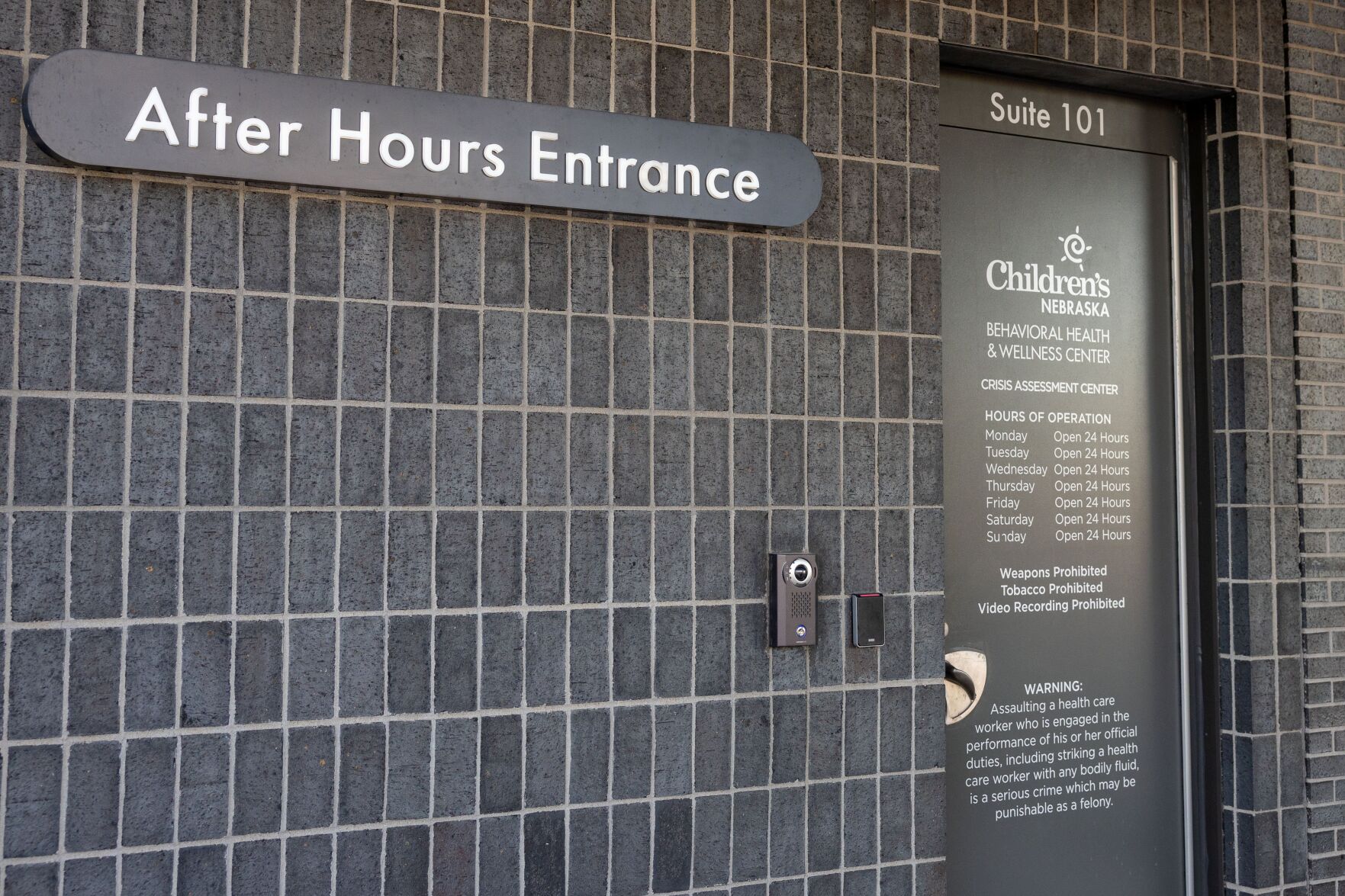 Behavioral Health & Wellness Center at Children's Nebraska to open