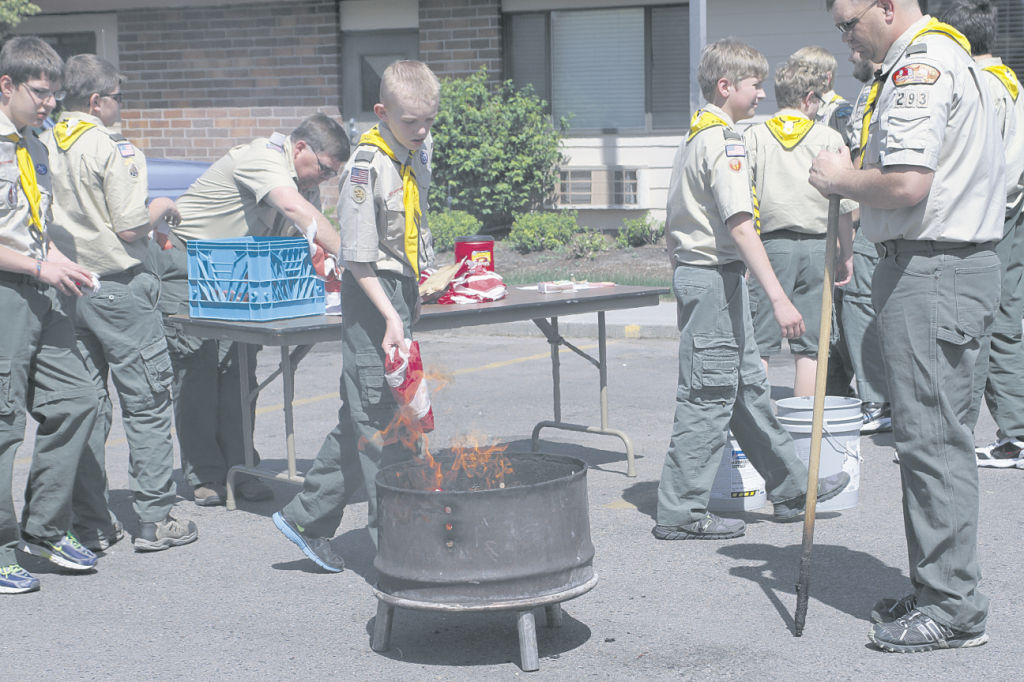 In North Platte, flags honored long after final wave