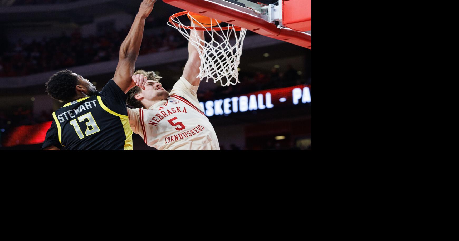 Starters and TV info for Nebraska basketball at Rutgers