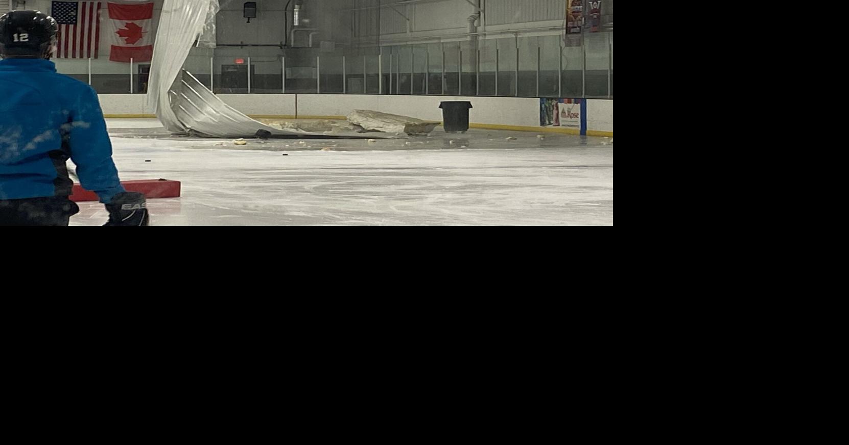 Pipe bursts, ceiling collapses during children's hockey practice at ...