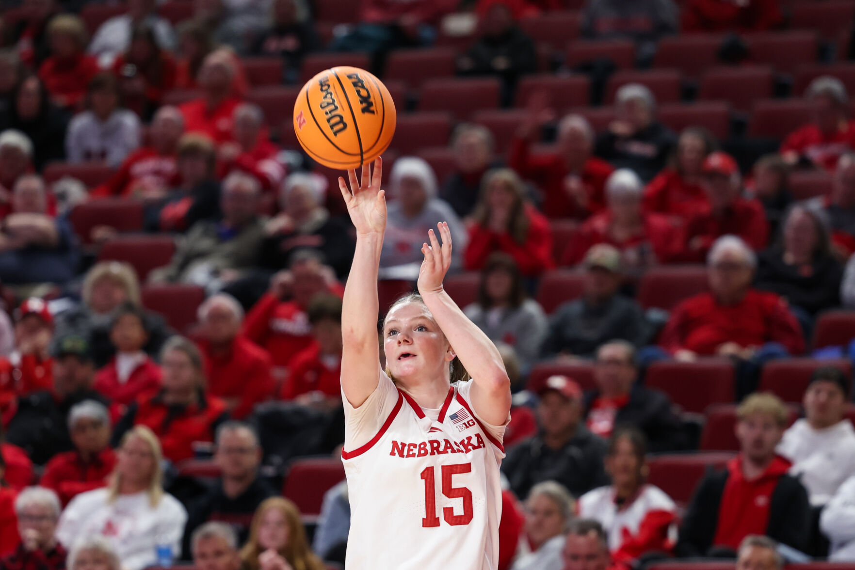 Nebraska's Britt Prince named national freshman of the week