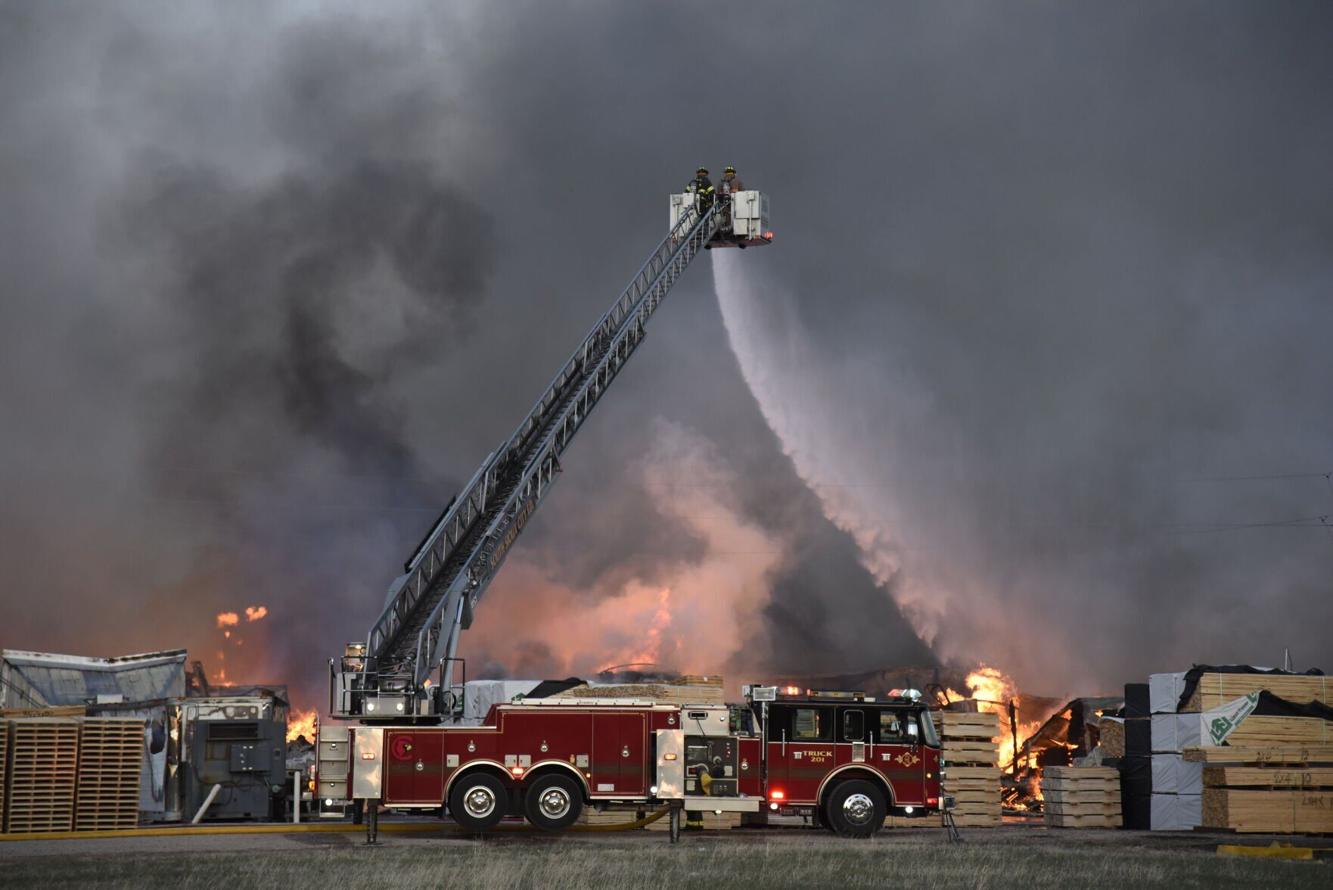 SSC pallet yard fire cause still under investigation