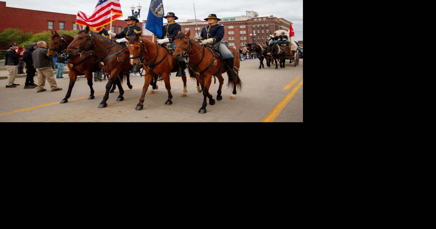 Patriotic parade, concert brings thousands to Omaha's Old Market
