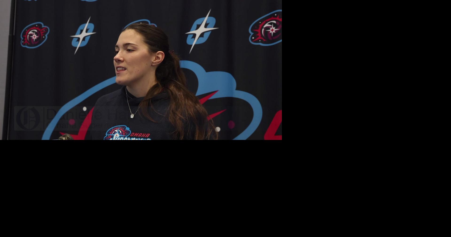 Full press conference from Omaha Supernovas' Danielle Hart from January ...