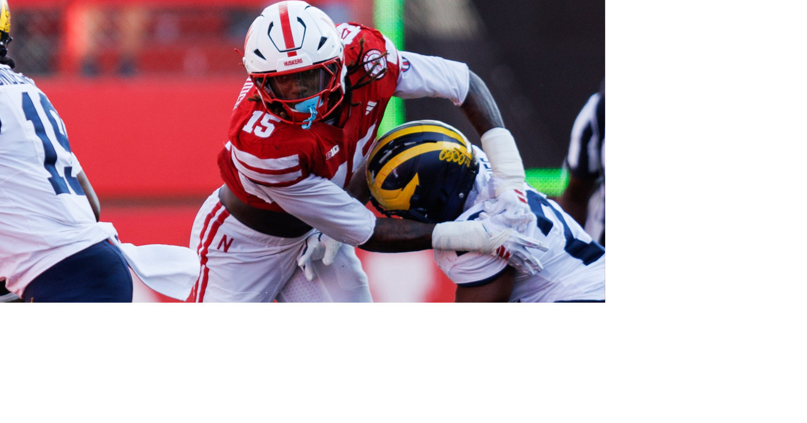 Nebraska linebackers break down defensive issues after Michigan loss