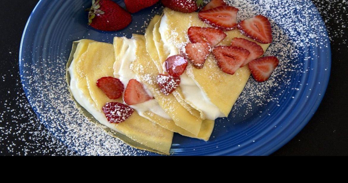 Prefer a sweet way to start your day? Try these classic berry crepes