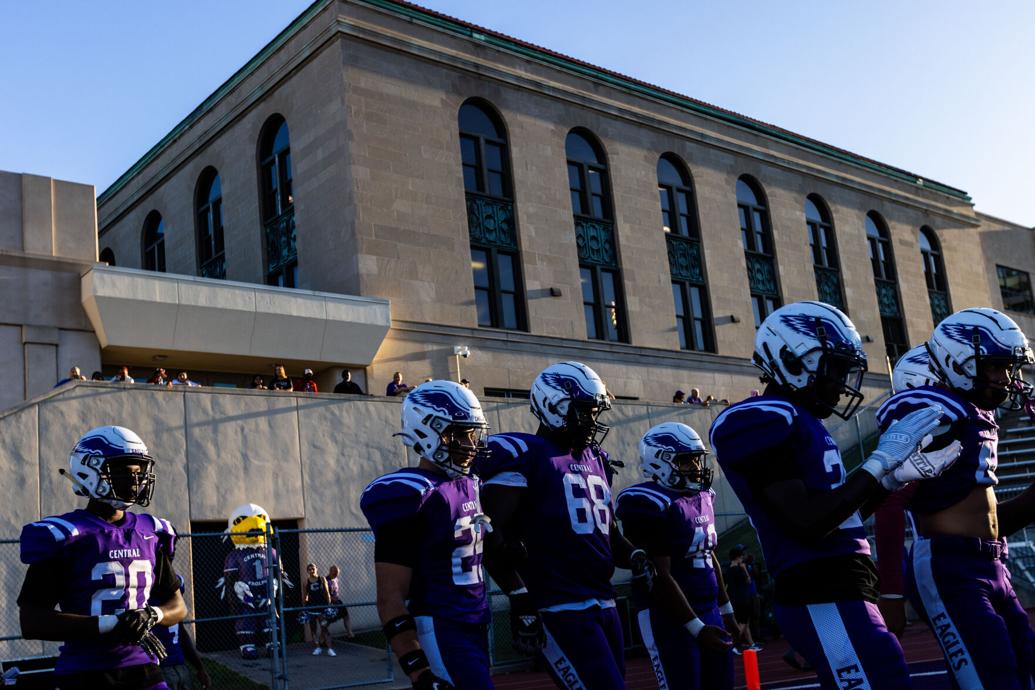 Photos: Omaha Central football hosts Bellevue West