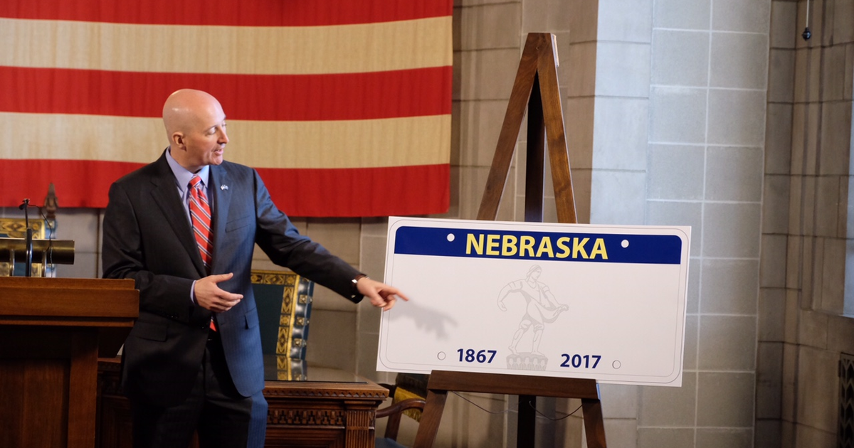 Critics quick to deride new Nebraska license plates that feature ... Critics quick to deride new Nebraska license plates that feature ...