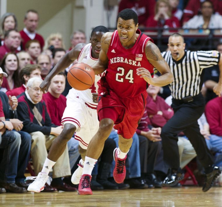 Huskers can't keep up with No. 1 Hoosiers