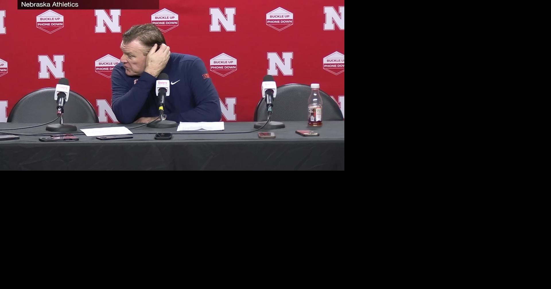 Illinois' Brad Underwood after win over Nebraska