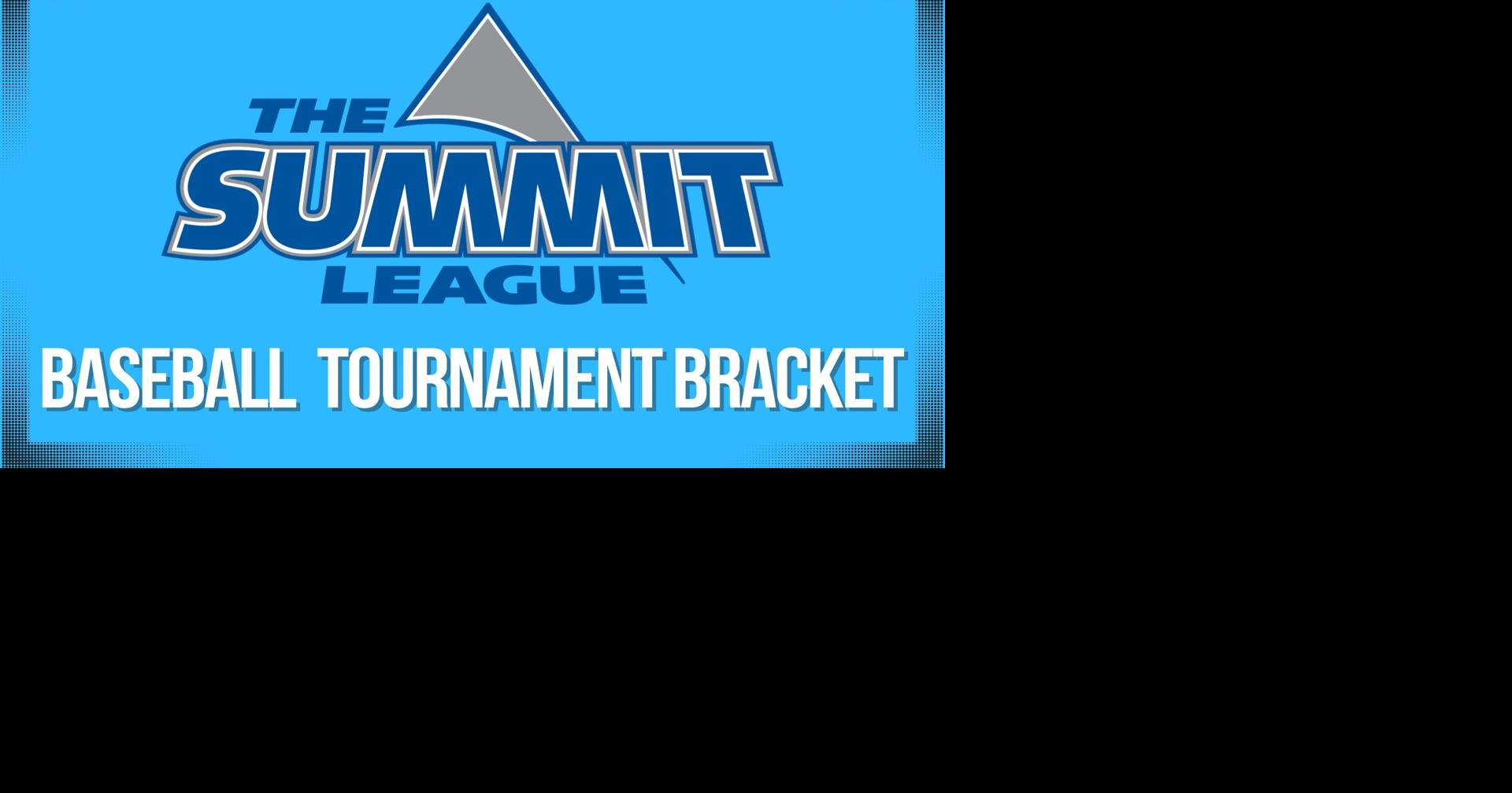 Summit League baseball tournament bracket, after Day 2
