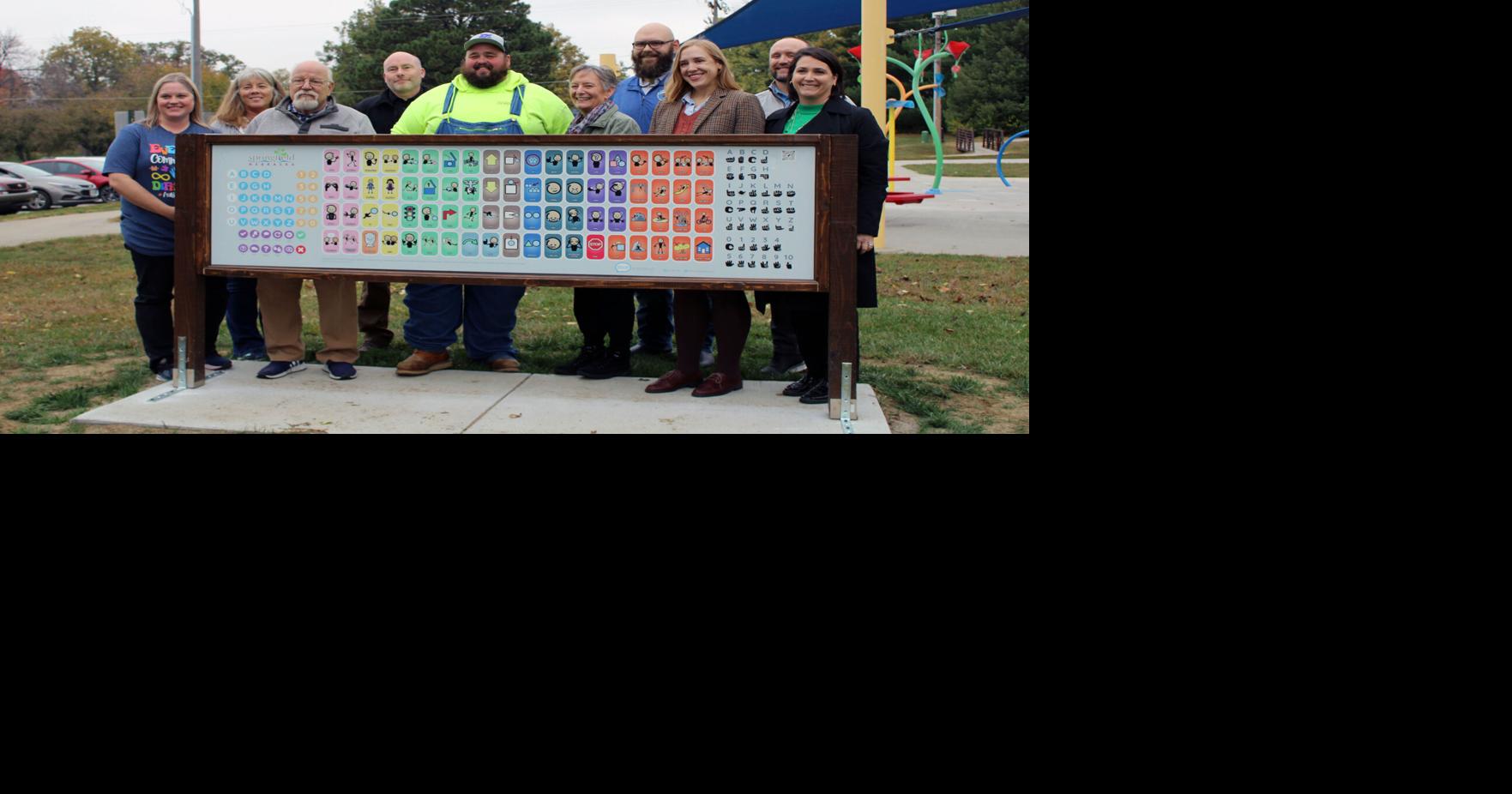Buffalo Park in Springfield unveils communication board