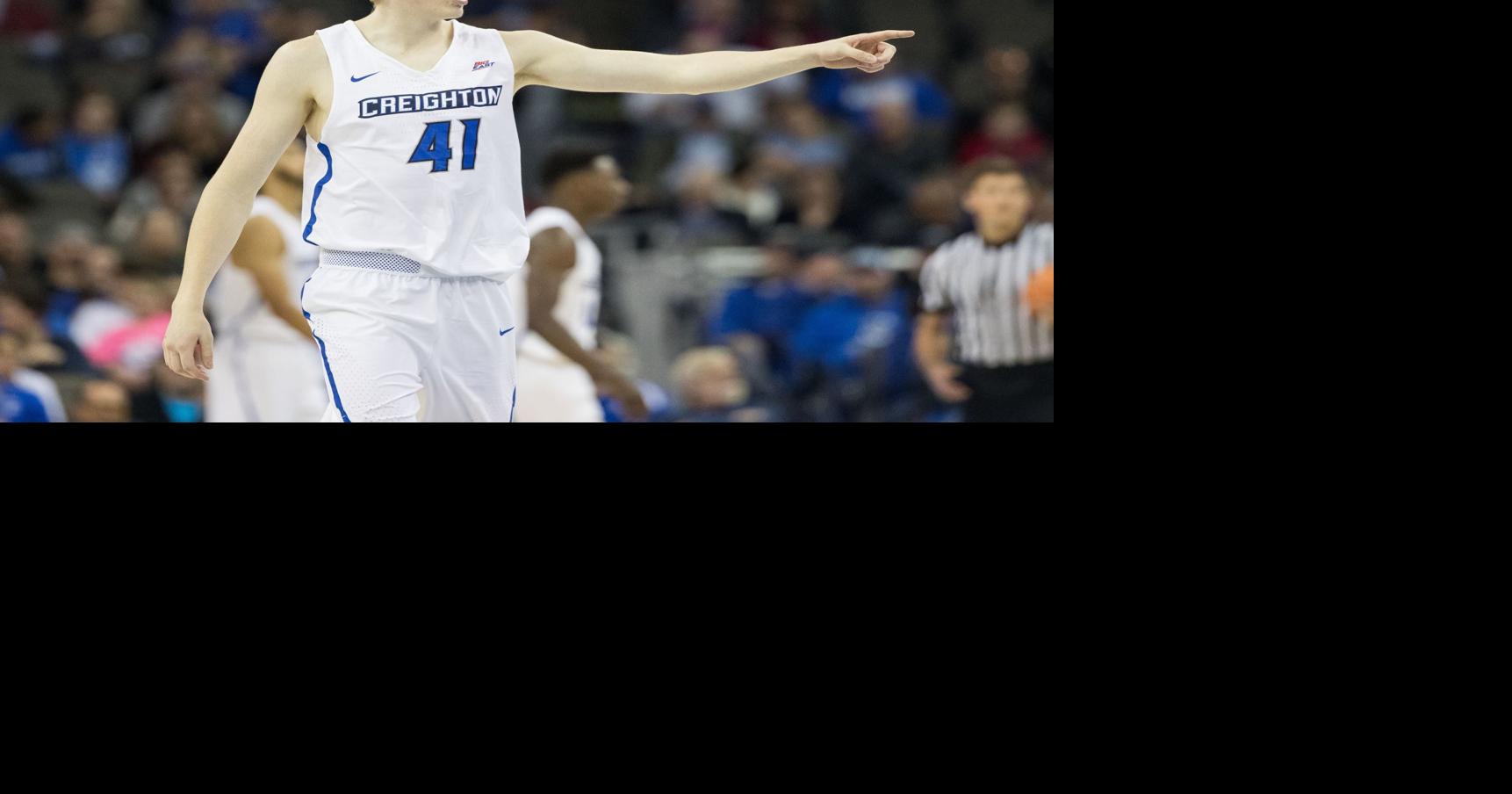 Creighton sophomore Jacob Epperson leaves practice on stretcher after ...