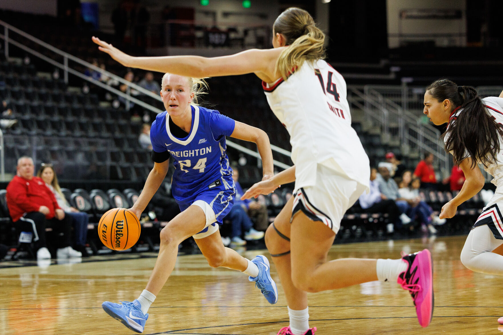 Creighton women's basketball nearly erases Georgetown's big lead