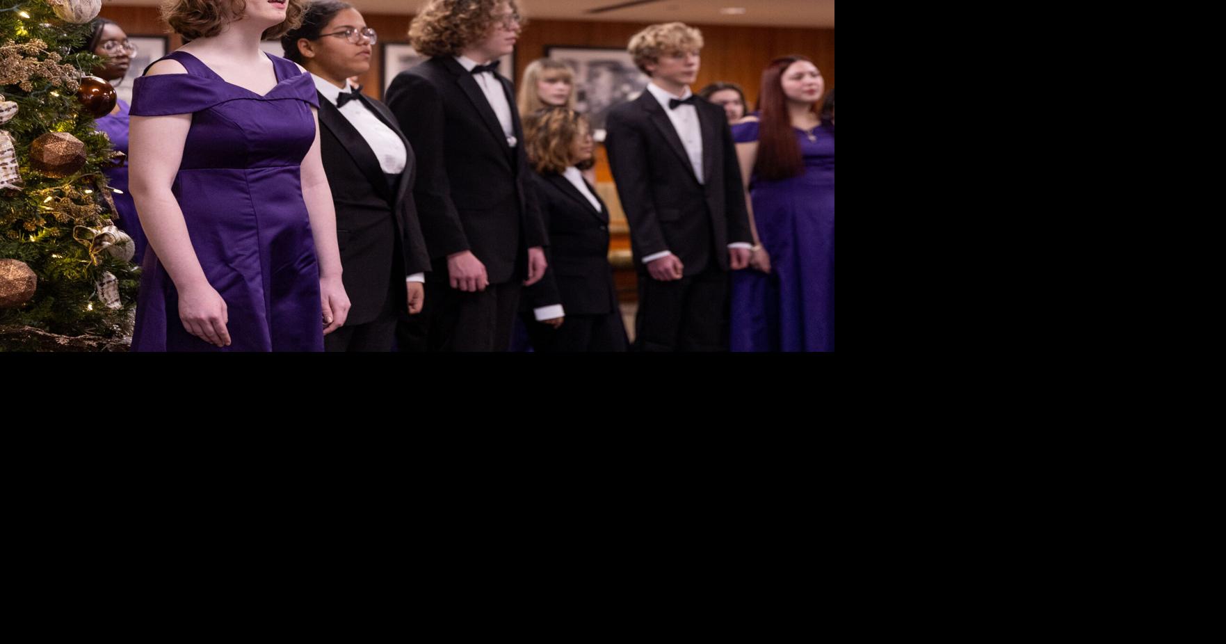 Photos: Omaha Central singers perform Christmas carols for senior ...