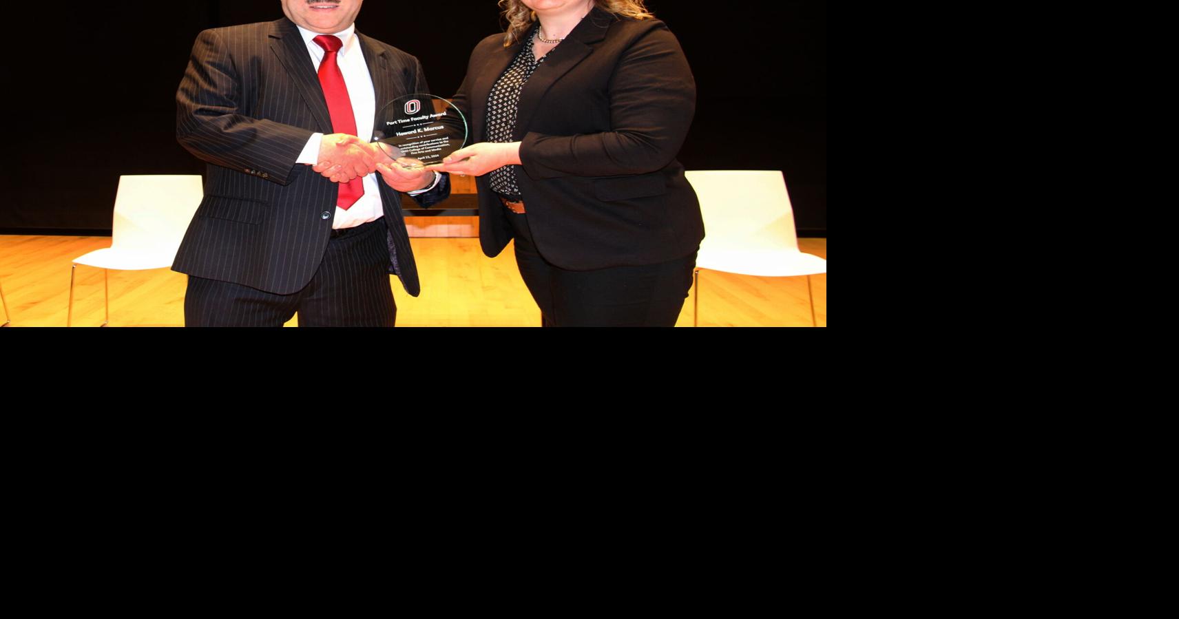 Howard Marcus receives UNO Faculty Award | News | omahajewishpress.com