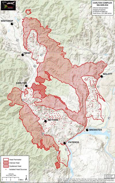 Wildfire confirmed at 215,000 acres, and growing | Archive ...