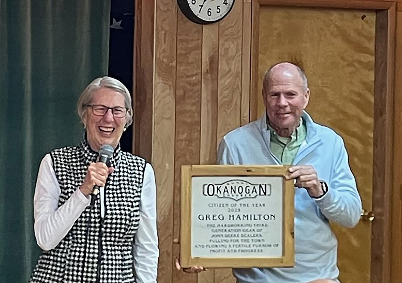 Okanogan chamber honors Hamilton | News | omakchronicle.com