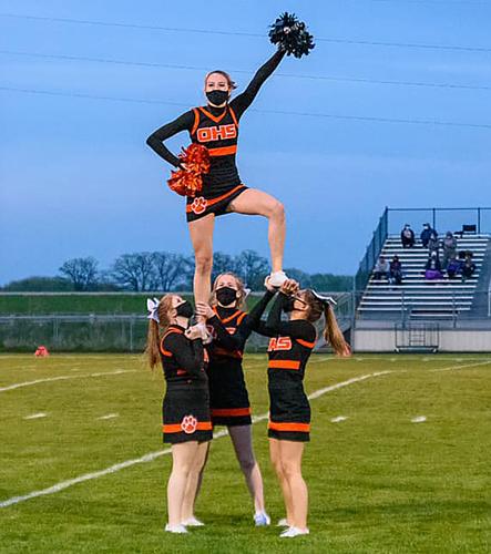 Cheer: Oregon Cheer team takes fourth in game day routine at state ...