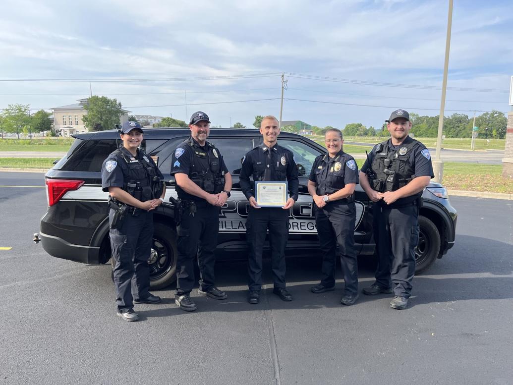 Oregon welcomes newest police officer | Government | oregonobserver.com