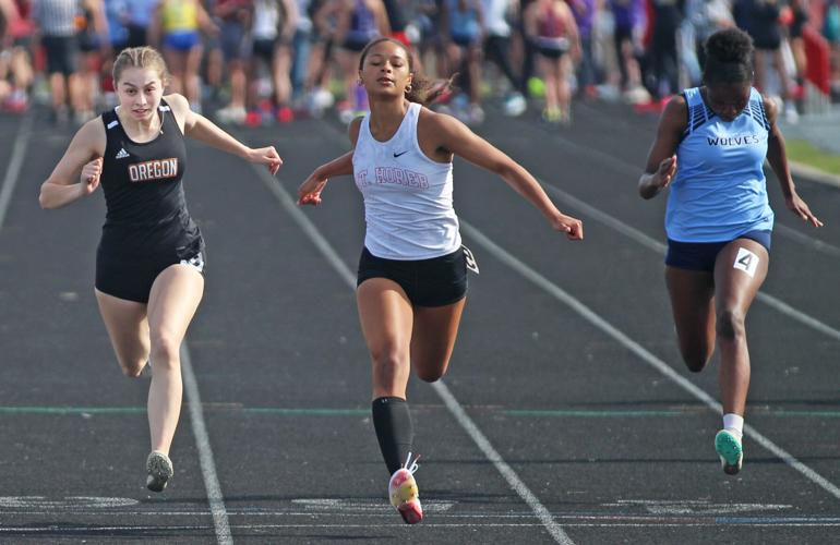 Girls track and field: Relays help Oregon to 11th at Paul Frank ...