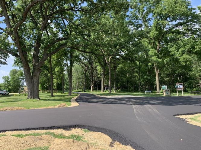 Parking lots, public trail paving completed at Anderson Park | LOCAL ...