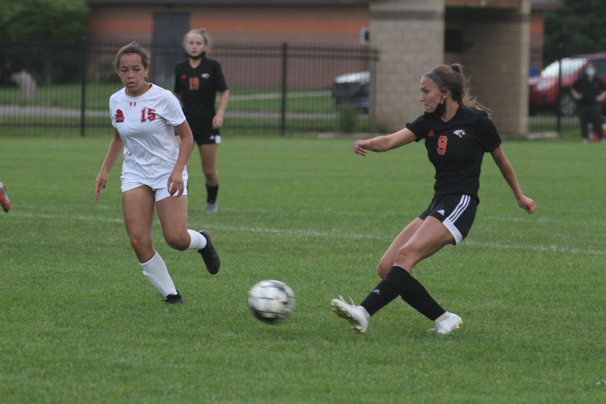 Girls soccer: Panthers claim conference crown with win over Red Hawks ...