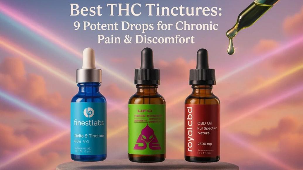 Best THC Tinctures: Potent Drops for Chronic Pain, Discomfort ...