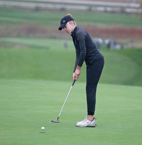 Girls golf: Emily Hopp, Addison Sabel hit reset button to finish first ...