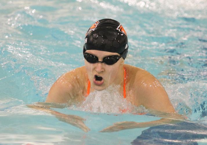 Girls swimming: Kennedy Faris helps Oregon to Badger West win over ...