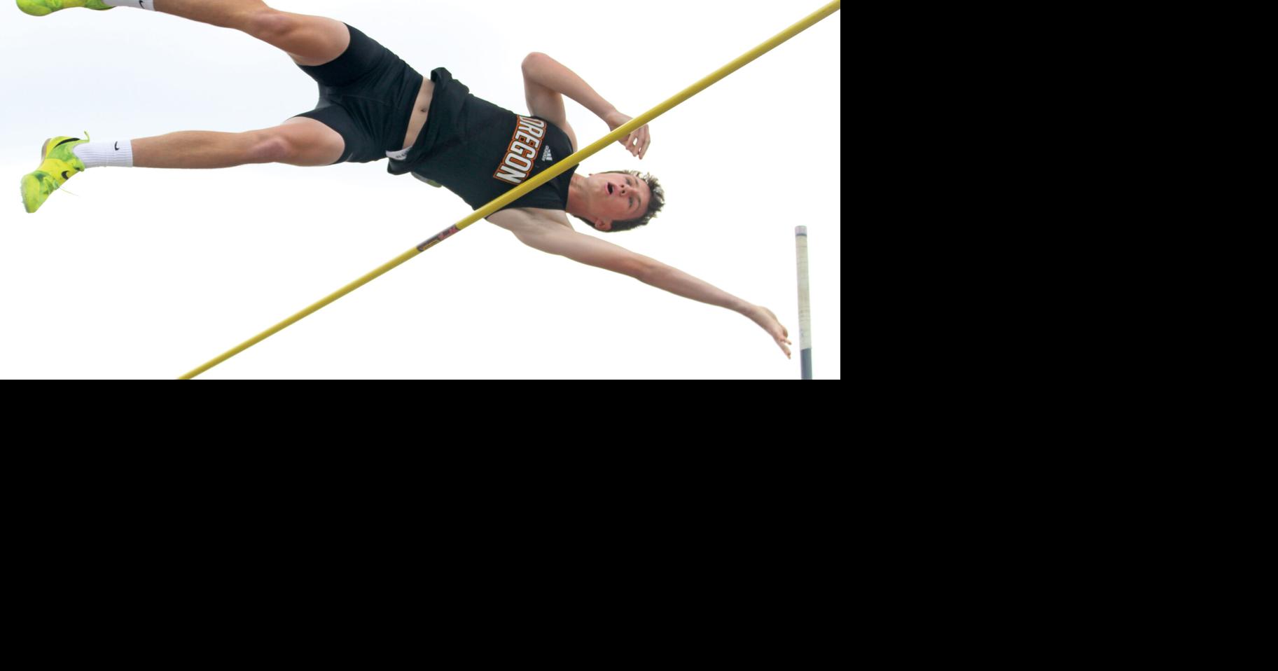 Boys track: Oregon’s Jacob Yoerger goes 15 feet to podium in pole vault ...