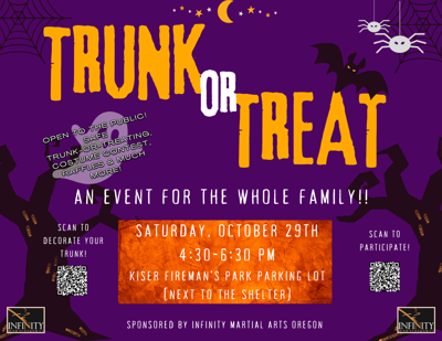 Infinity Martial Arts hosts “Trunk-or-Treat” | Things To Do ...