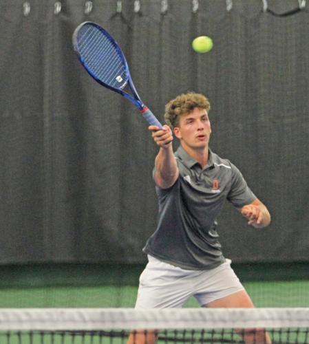 Boys tennis: Gordon Zheng, Charlie Barnish breakthrough to second round ...