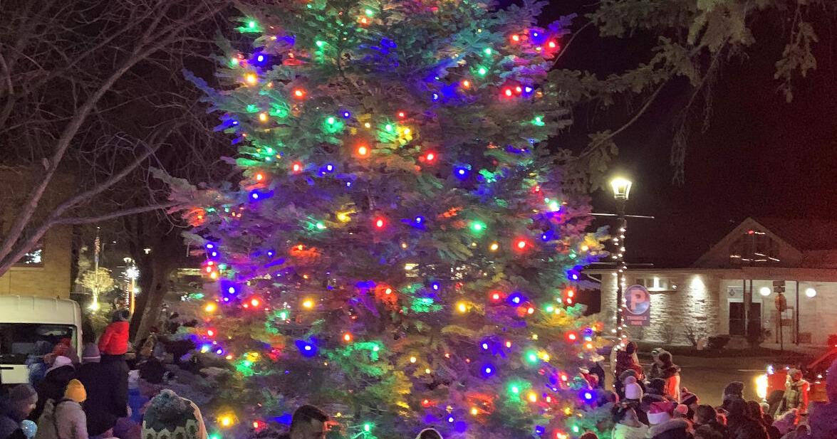 Let there be lights: Oregon’s annual tree lighting/chili dinner holiday ...