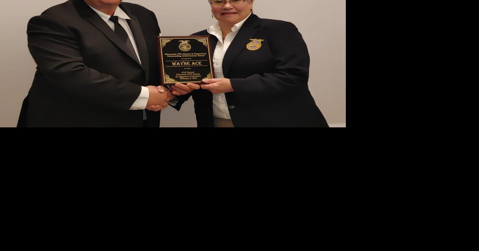 Wayne Ace earns Wisconsin FFA’s Outstanding Achievement Award | LOCAL ...