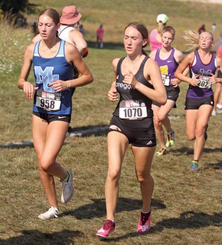 Girls cross country: Oregon’s Reni Emmerich, Reese Evans run to top 65 ...