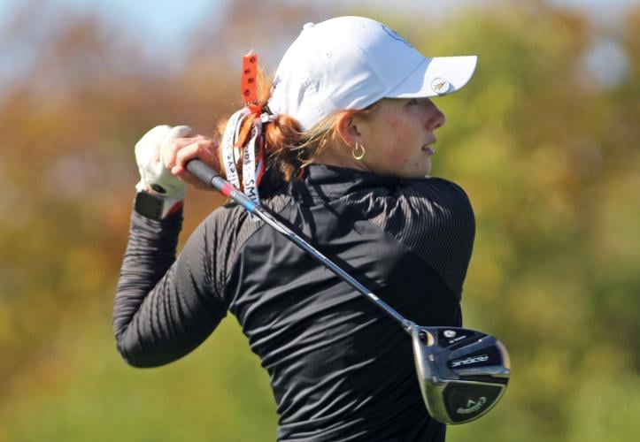 Girls golf: Drew Hoffer, Addison Sabel shoot to top 40 at state meet ...