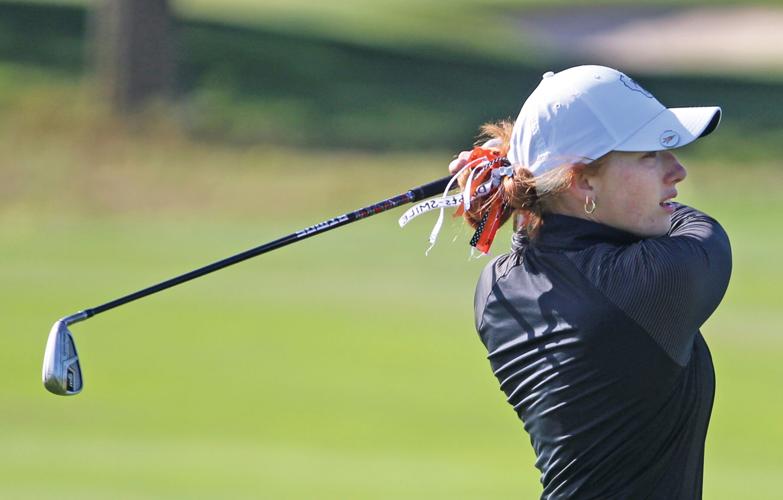 Girls golf: Drew Hoffer, Addison Sabel shoot to top 40 at state meet ...