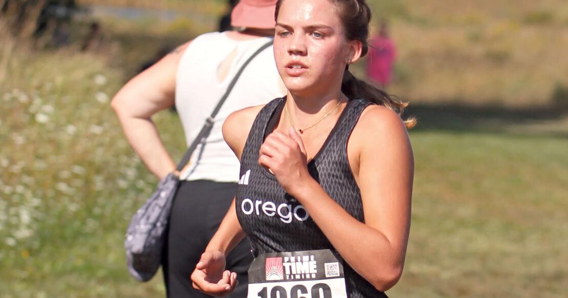 Girls cross country: Oregon’s Reni Emmerich, Reese Evans run to top 65 ...