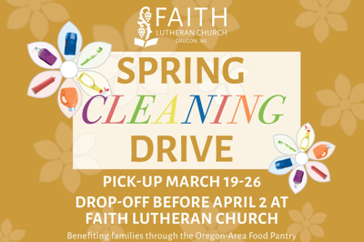 Get ahead on spring cleaning with Faith Lutheran Church | LOCAL NEWS ...