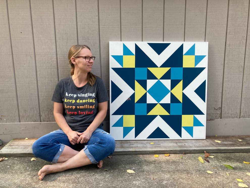 Coloring communities courageously: Emily Gauger’s barn quilts are ...