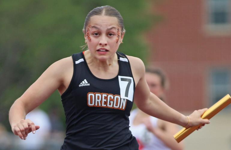 Girls track: Oregon trio finds missing piece, podiums in 400 relay at state | Sports ...