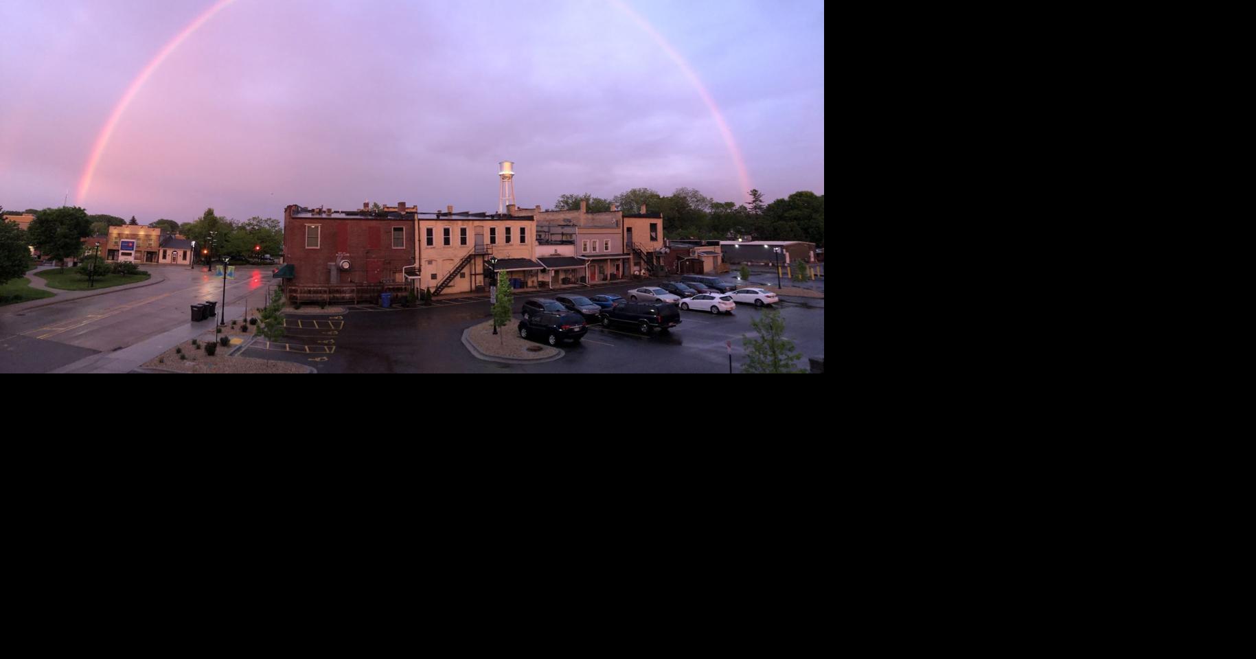 Oregon sees full rainbow stretch over its downtown | Community ...