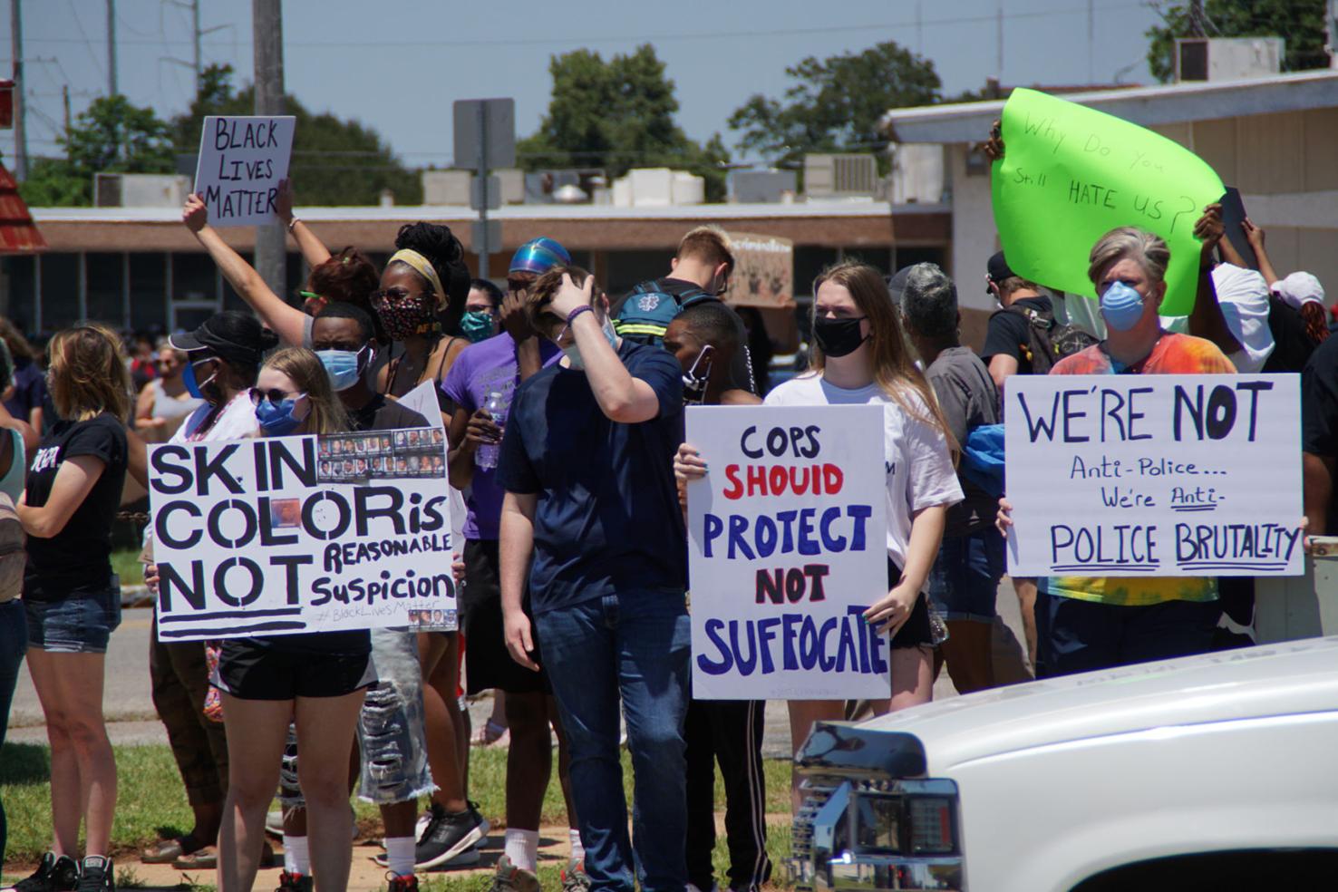 Black Lives Matter Oklahoma hosts protest rally in OKC (photos ...