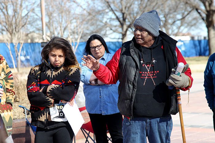 No Dakota Access Pipeline National March at Oklahoma State Capitol ...